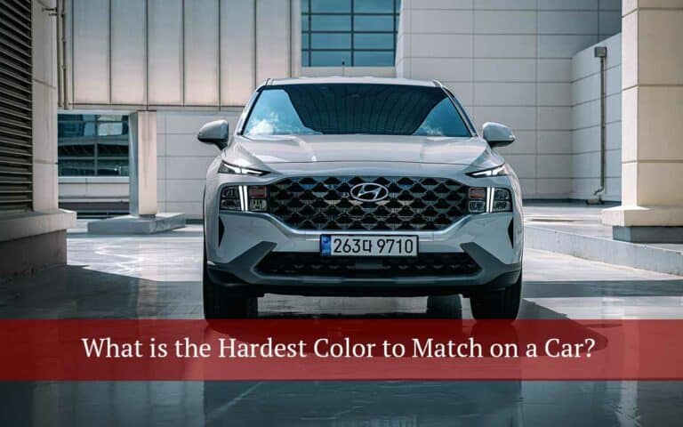 What is the Hardest Color to Match on a Car? – motor snitch